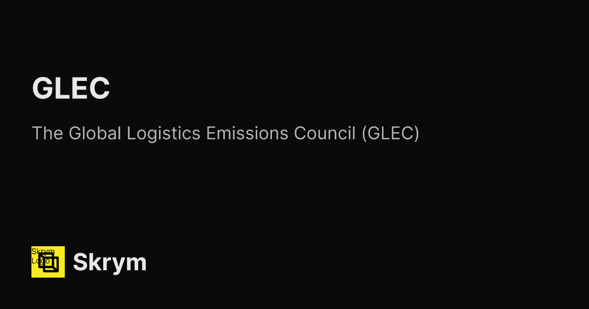 GLEC | Skrym Docs